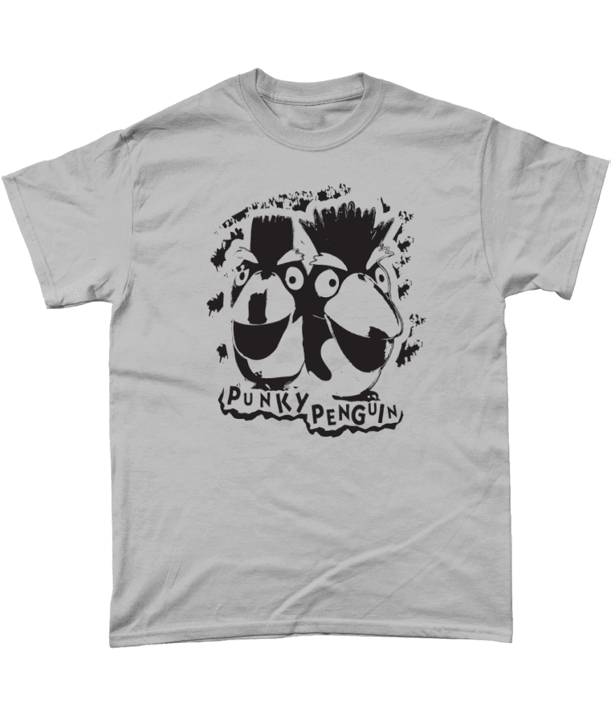 Punky Penguin - T-Shirt - Apparel of Laughs