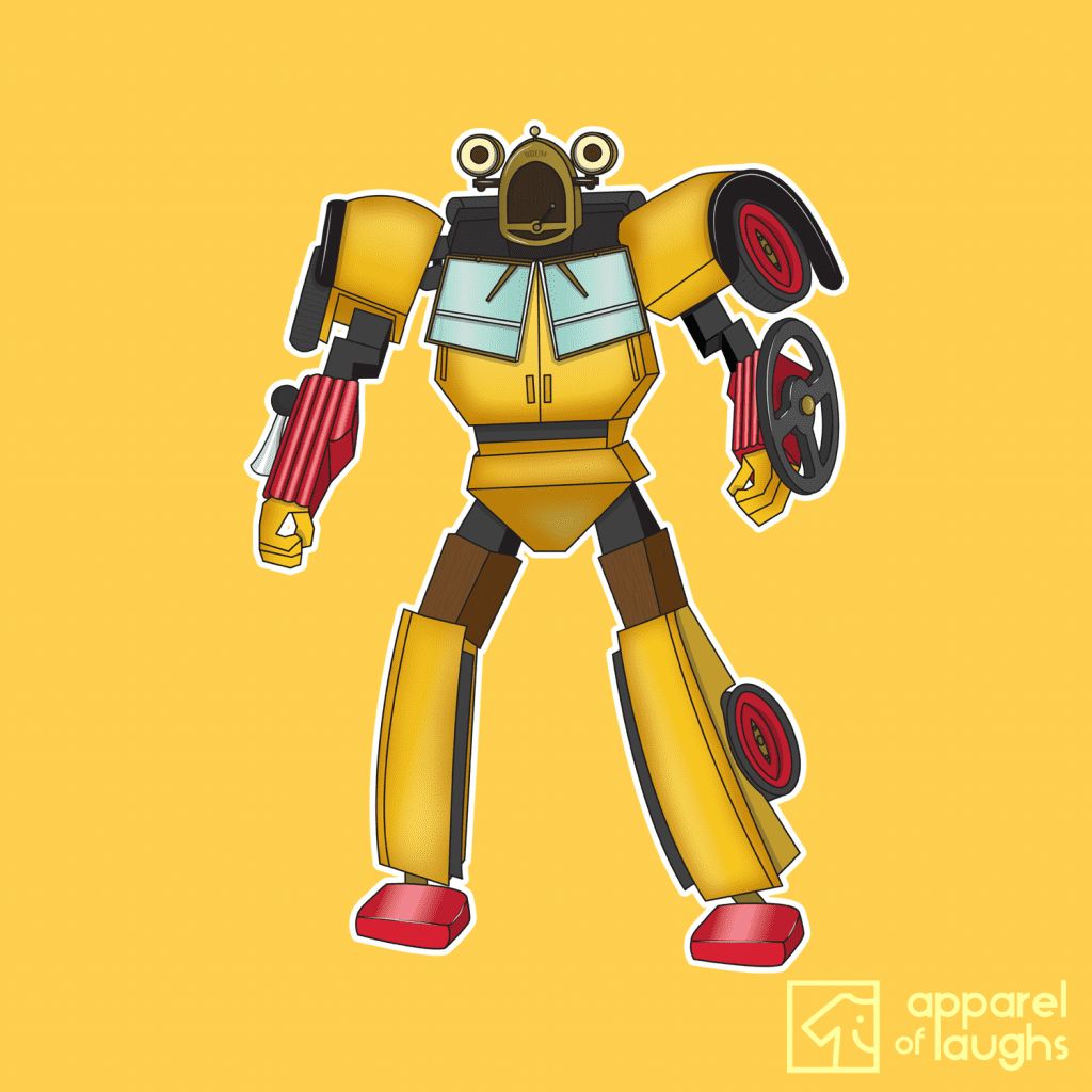 Brum-atron - T-Shirt - Apparel of Laughs