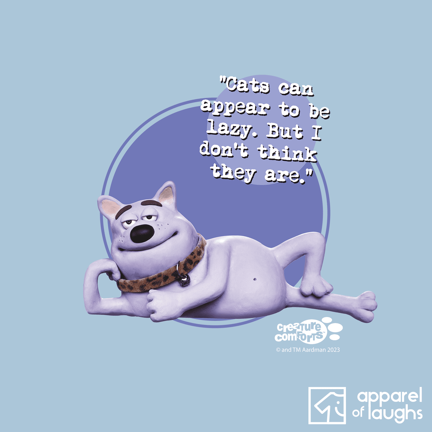 Captain Cuddlepuss the Cat - Creature Comforts - T-Shirt - Apparel of ...