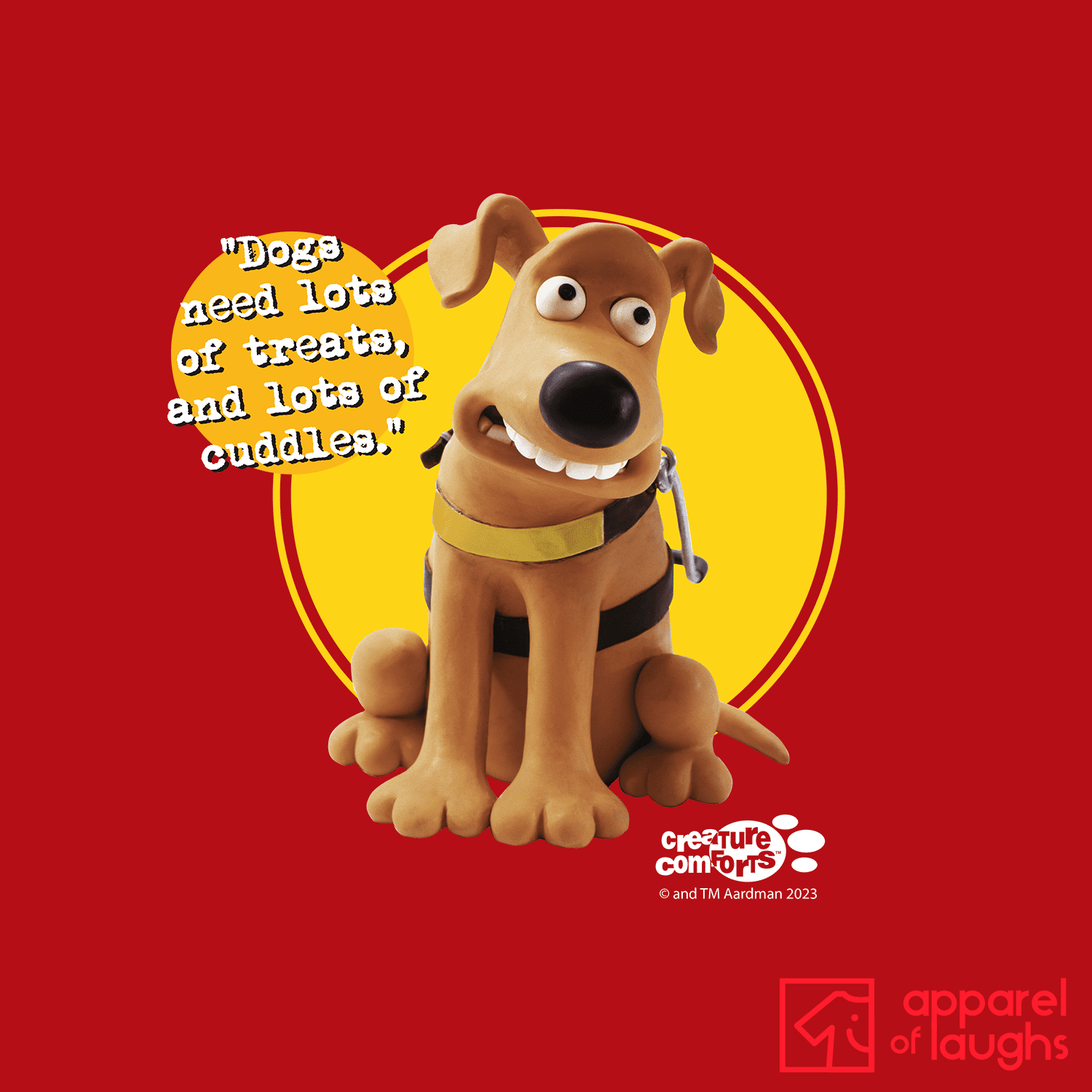 Pickles the Guide Dog - Creature Comforts - T-Shirt - Apparel of Laughs
