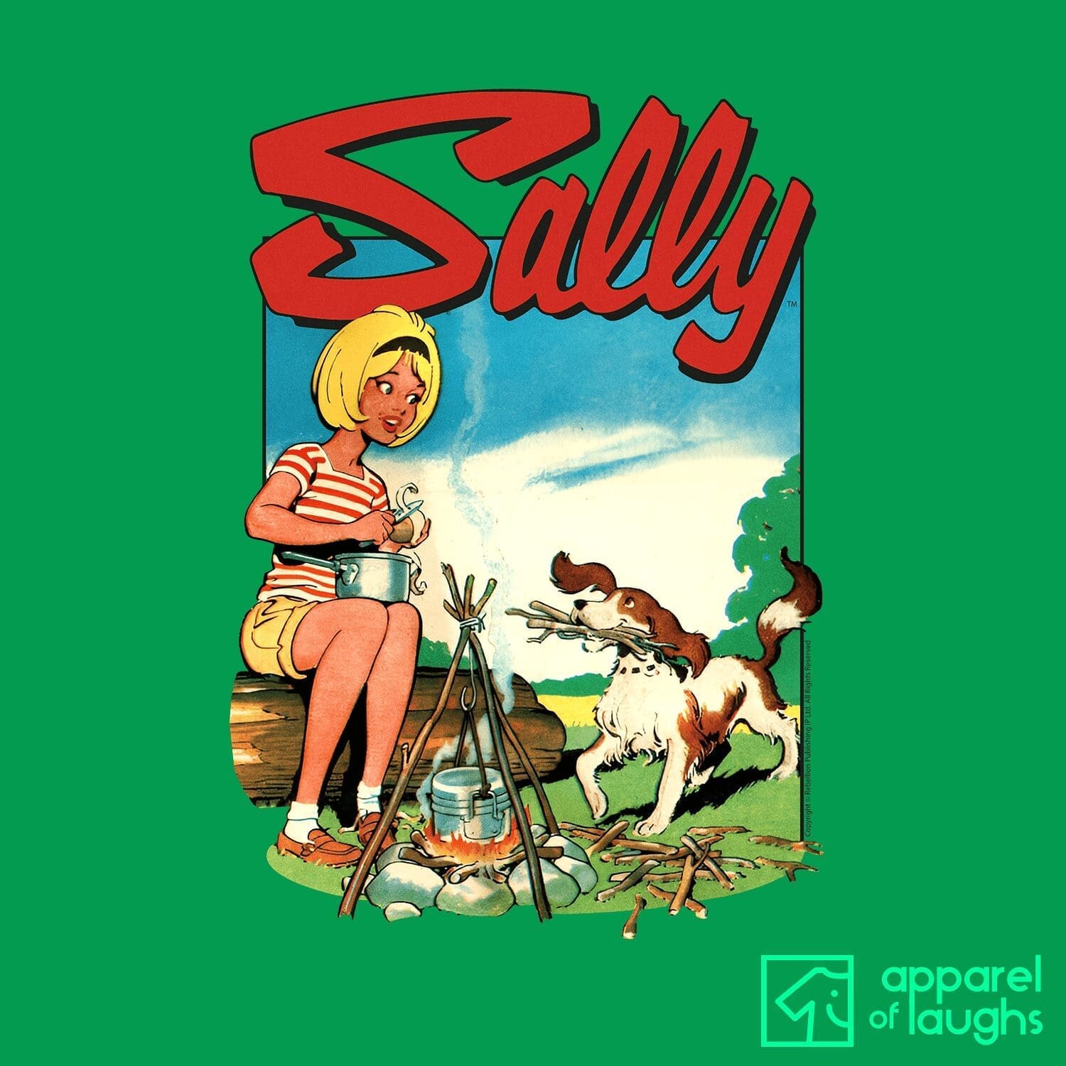 Sally Comic - T-Shirt - Apparel of Laughs