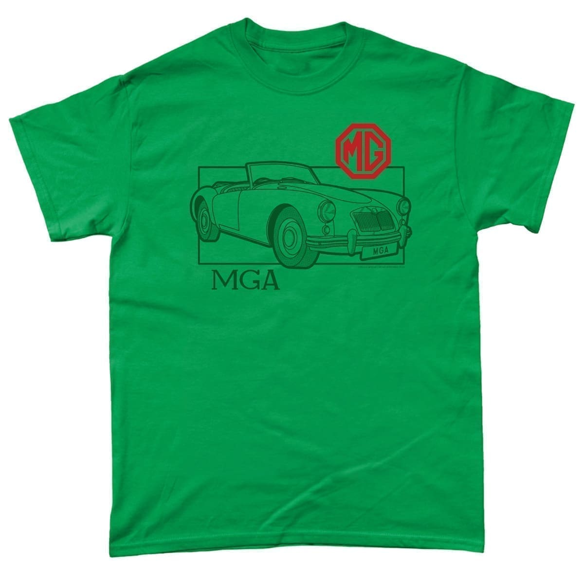 MG MGA - British Motoring Heritage - T-Shirt - Apparel of Laughs