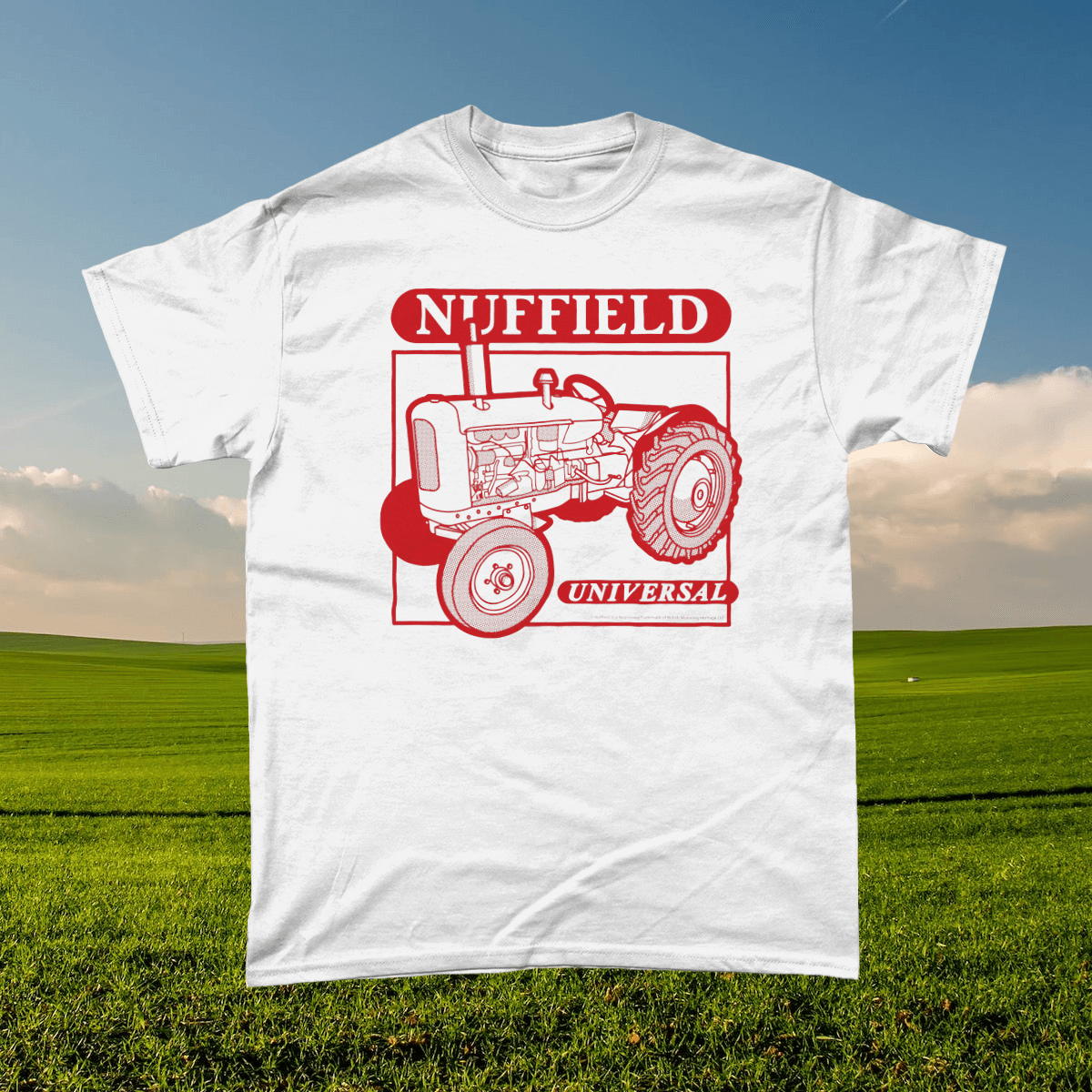 Nuffield Universal Tractor - British Motoring Heritage - T-Shirt ...
