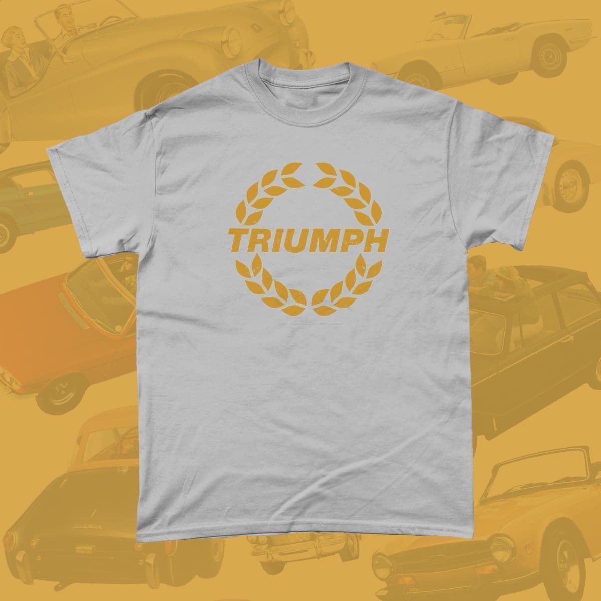 Triumph Logo - British Motoring Heritage - T-Shirt - Apparel of Laughs